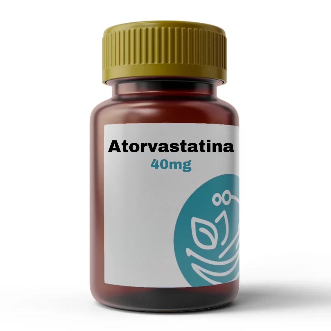 Atorvastatina Cálcica 40mg com 60 cápsulas