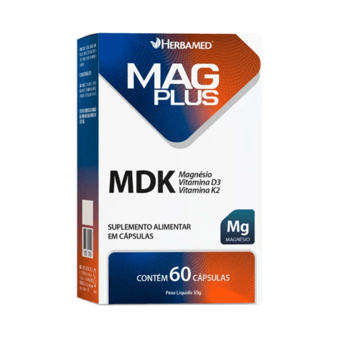 Mag Plus MDK 60 cápsulas - Herbamed - 60 Cápsulas