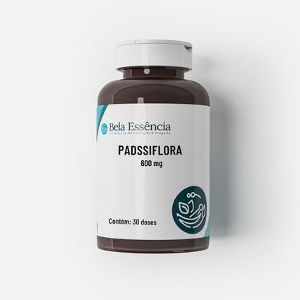 PASSIFLORA 600MG COM 30 CÁPSULAS - CALMANTE